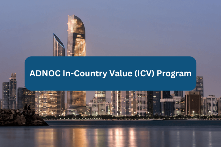 Adnoc In Country Value Icv Program